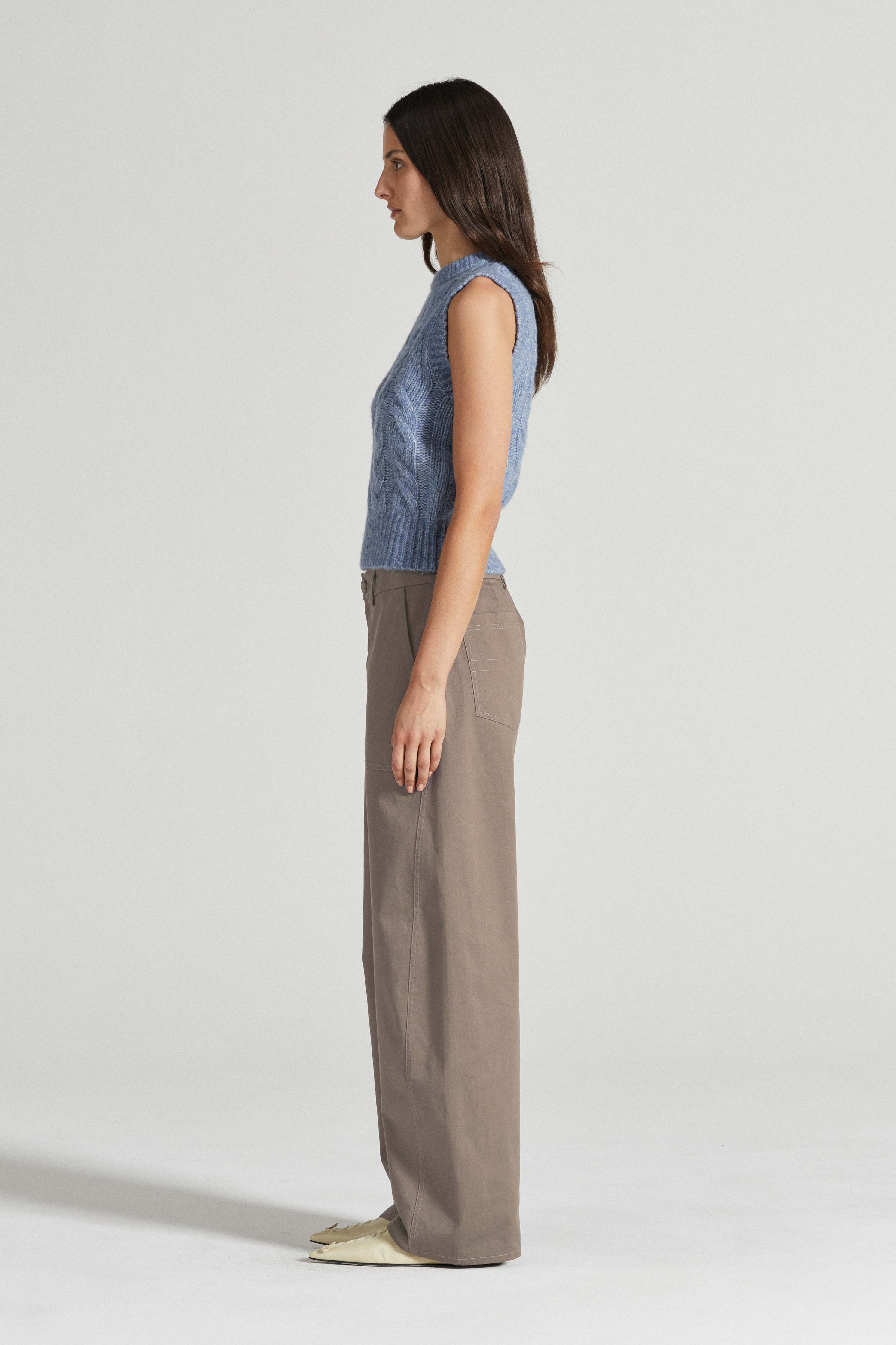 The Henry Cable Knit Vest – friends with frank.