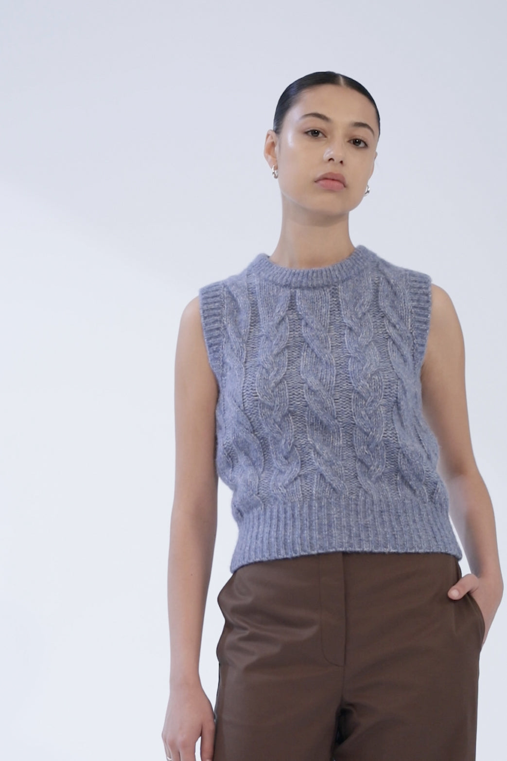 The Henry Cable Knit Vest – friends with frank.